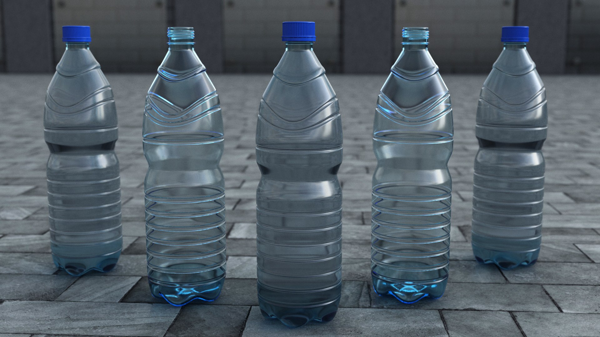 3D Model Plastic Water Bottle V4 3d Model - TurboSquid 1768279