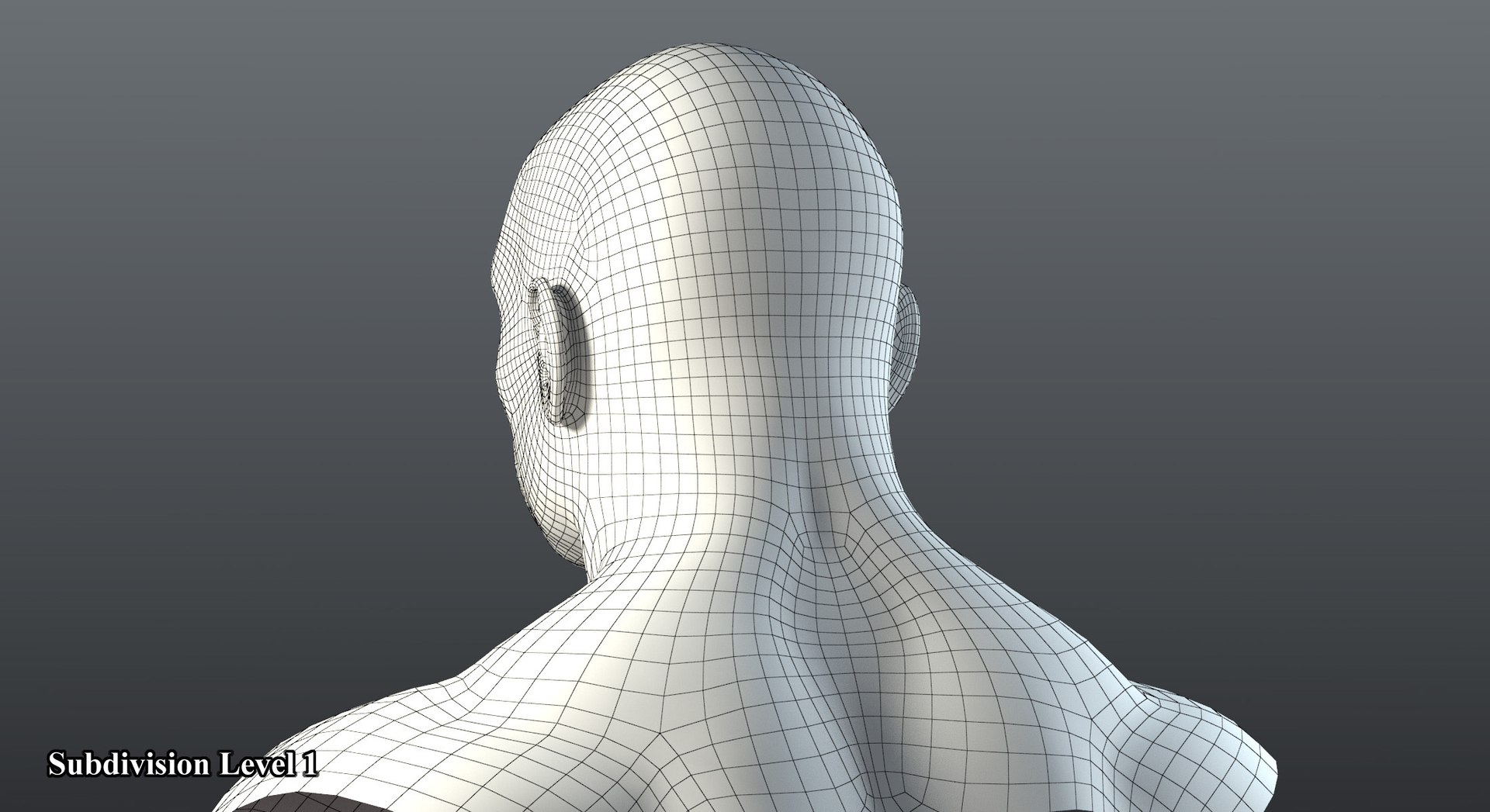 3D Strong Male Head - TurboSquid 1178814