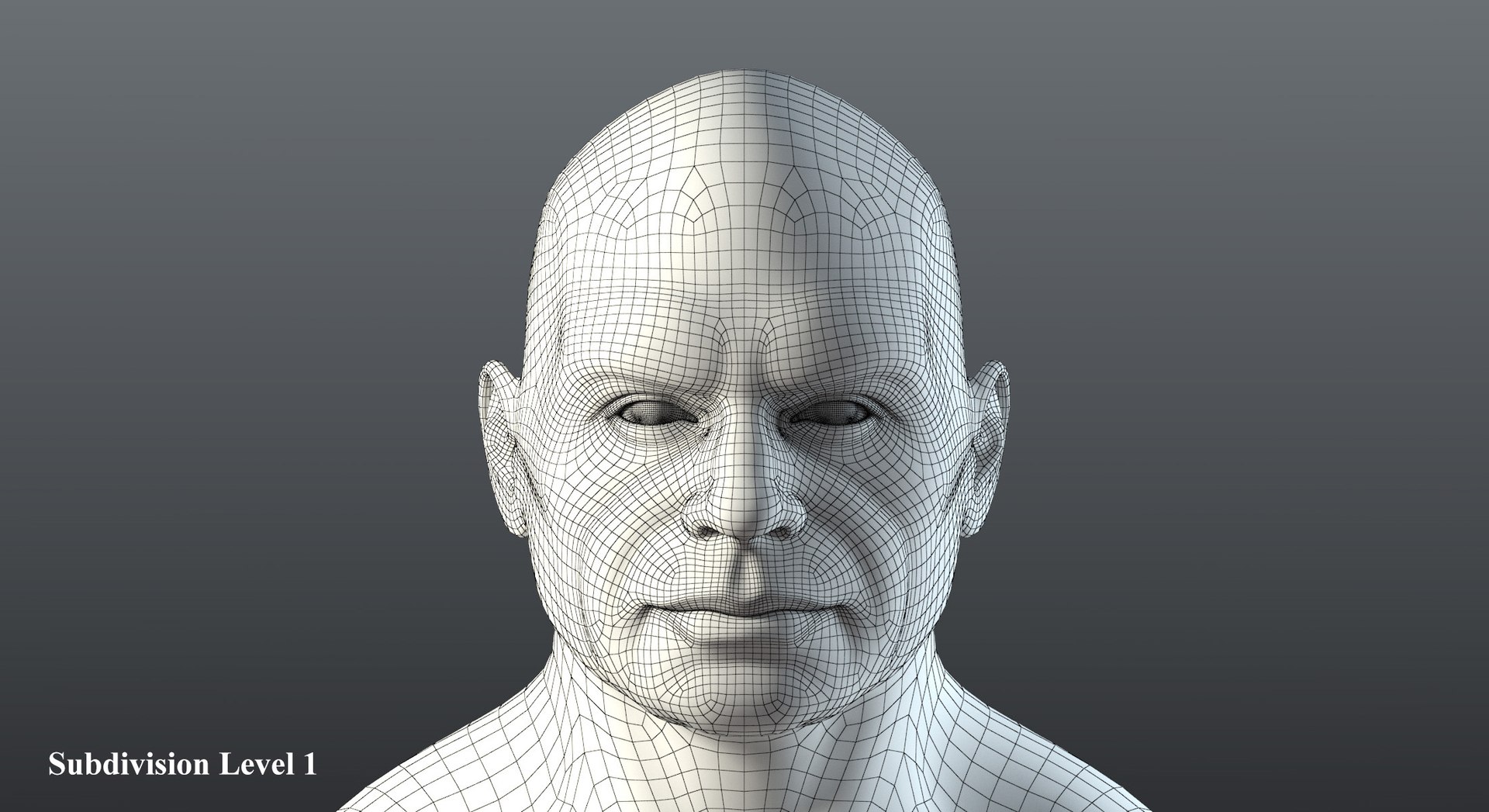 3D Strong Male Head - TurboSquid 1178814