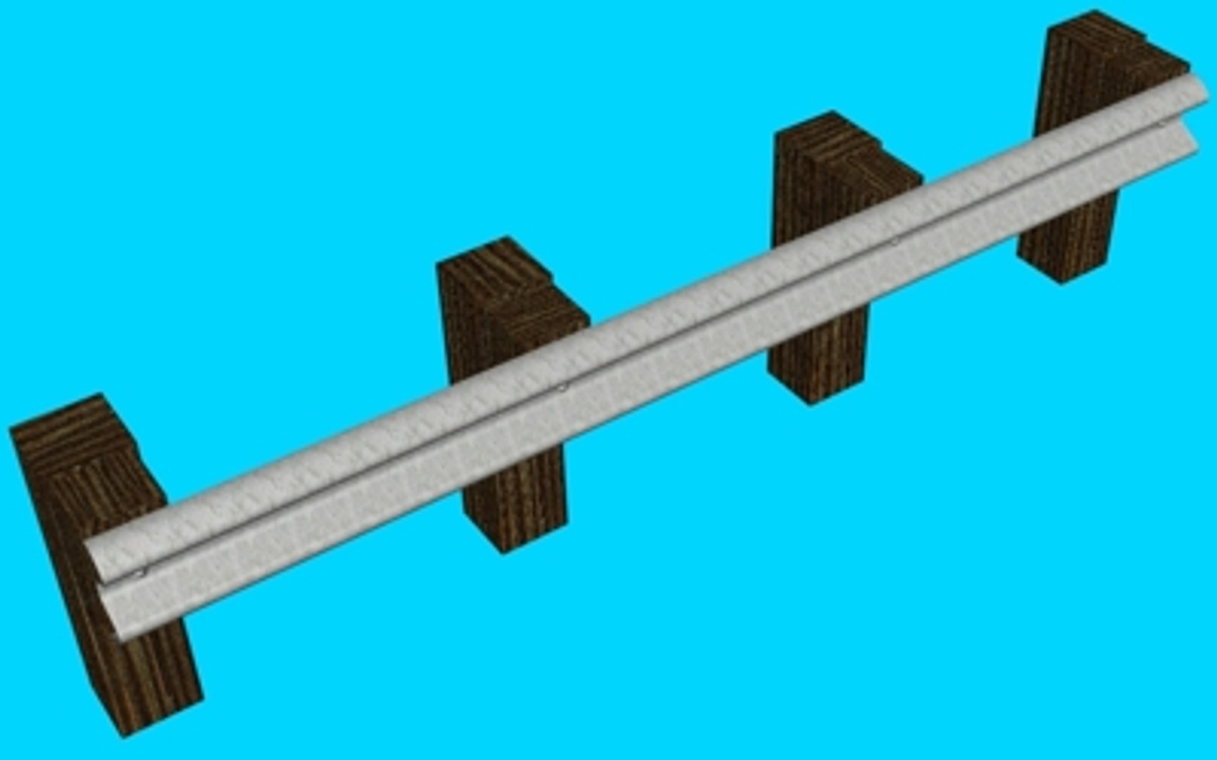 3d Model Guard Rail