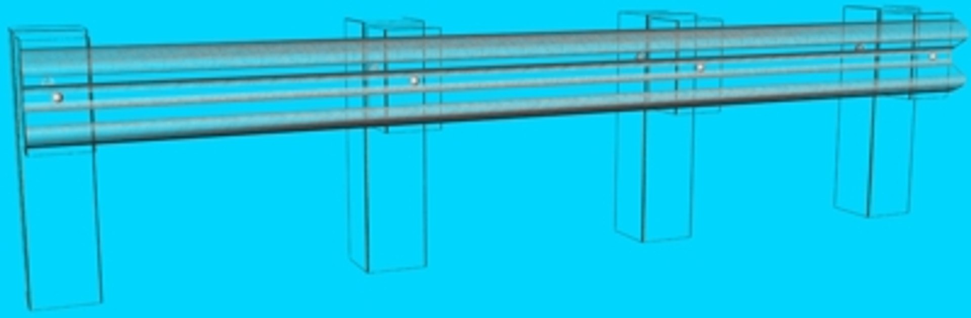 3d Model Guard Rail