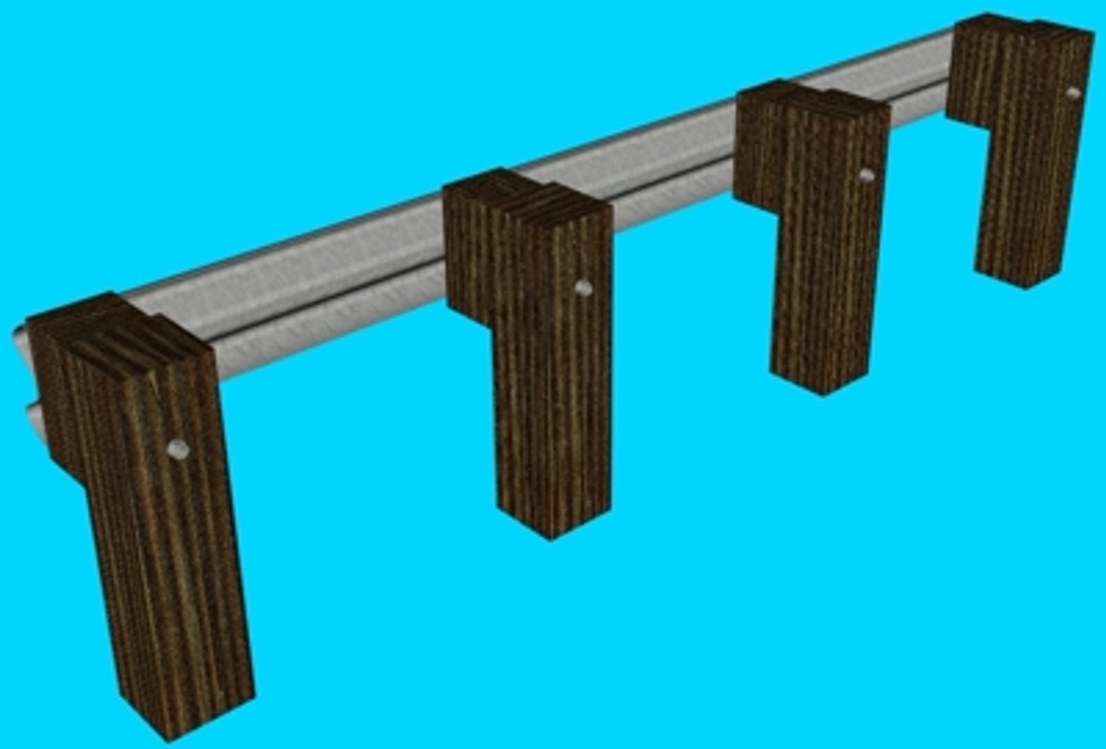 3d Model Guard Rail