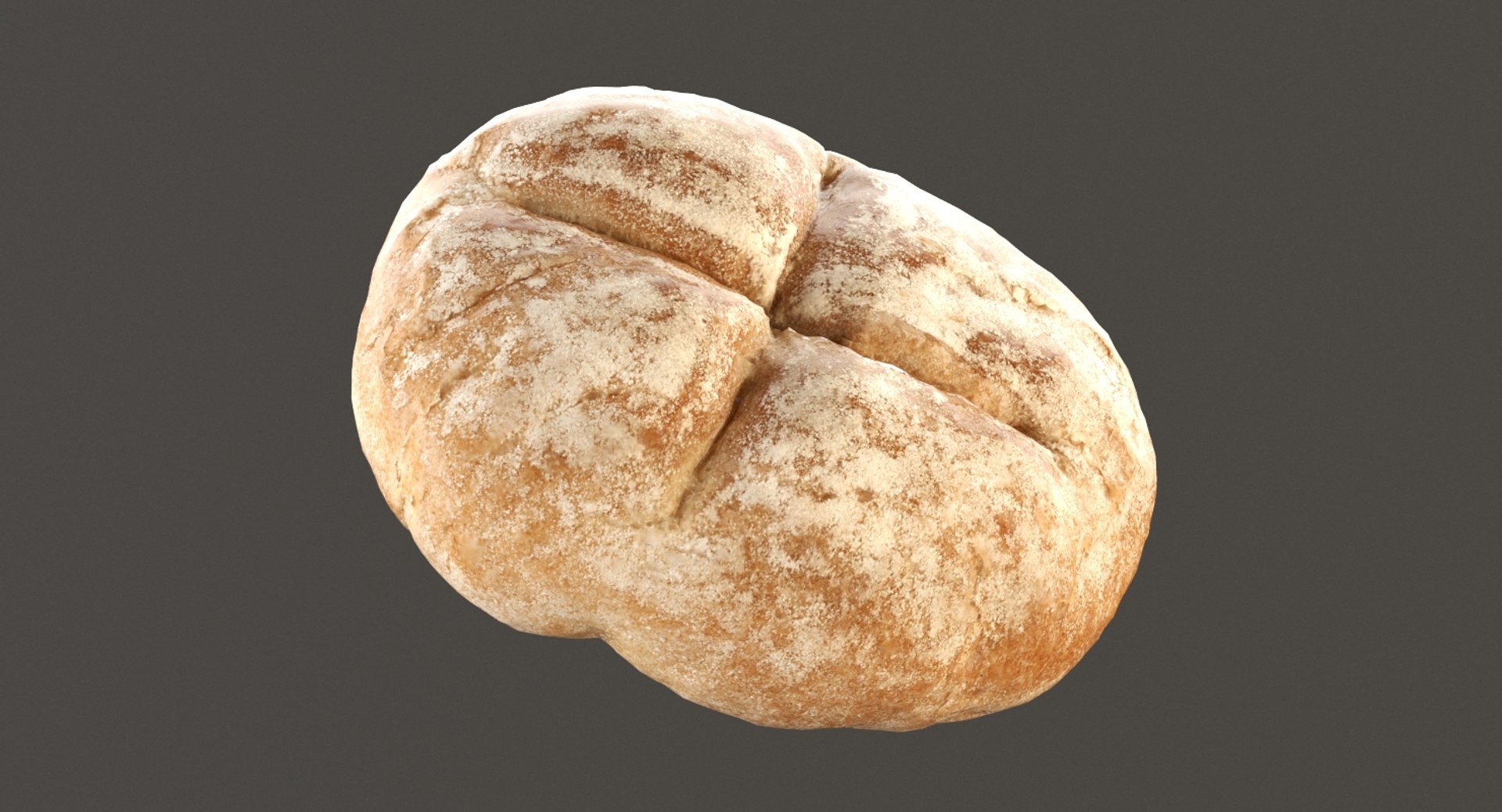 3D realistic bread roll - TurboSquid 1271388