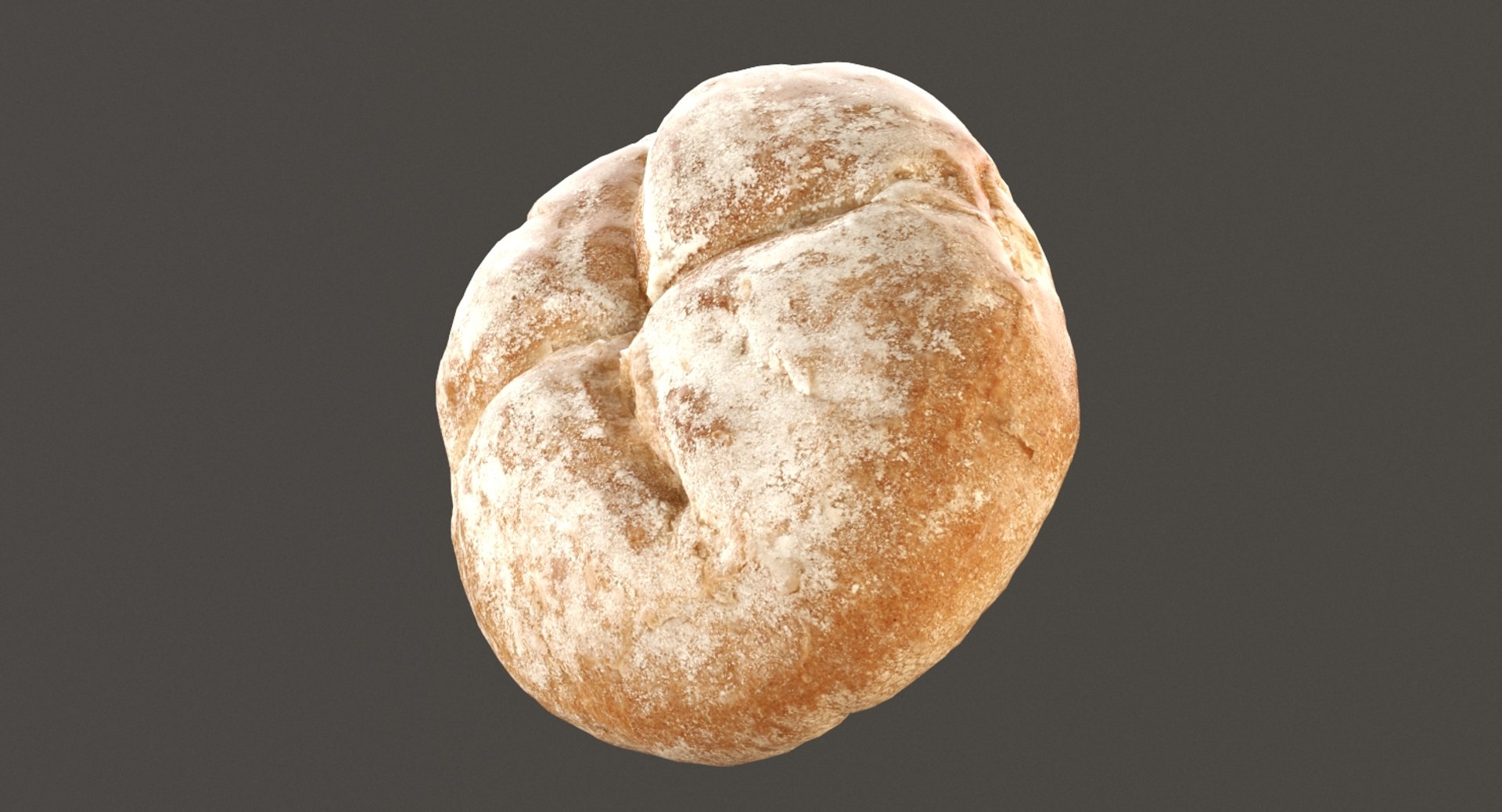 3D realistic bread roll - TurboSquid 1271388