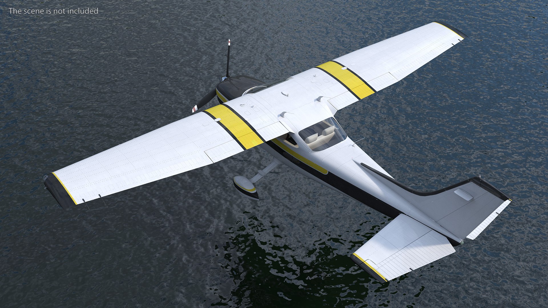 Four Seat Light Utility Aircraft Model - TurboSquid 1882215