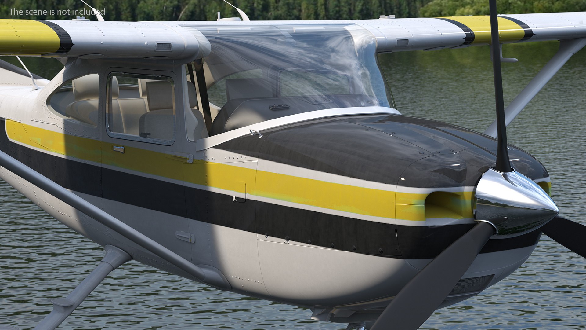 Four Seat Light Utility Aircraft Model - TurboSquid 1882215