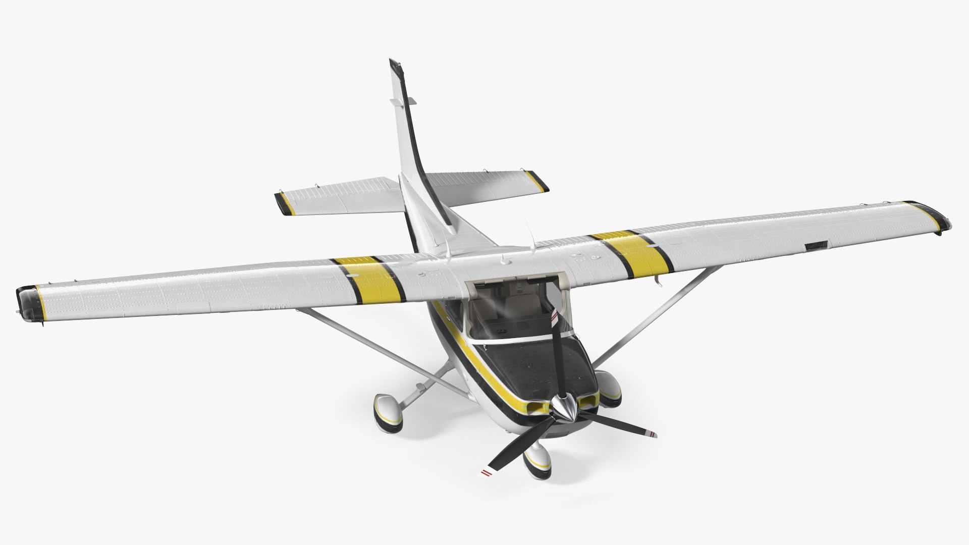 Four Seat Light Utility Aircraft Model - TurboSquid 1882215