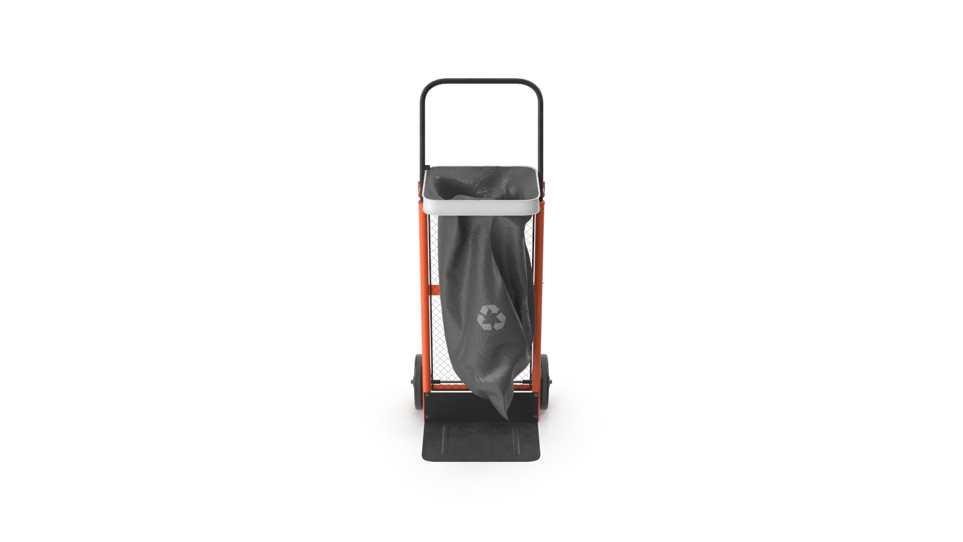 3D Mobil Waste Cart - TurboSquid 1708578