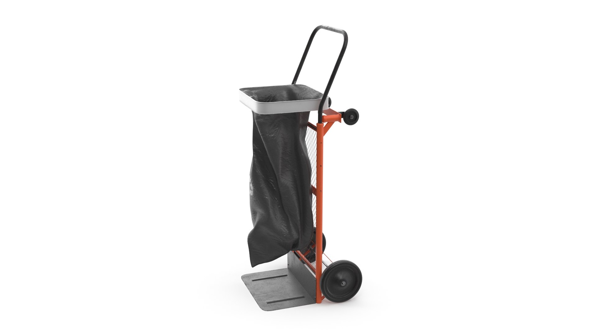 3D Mobil Waste Cart - TurboSquid 1708578