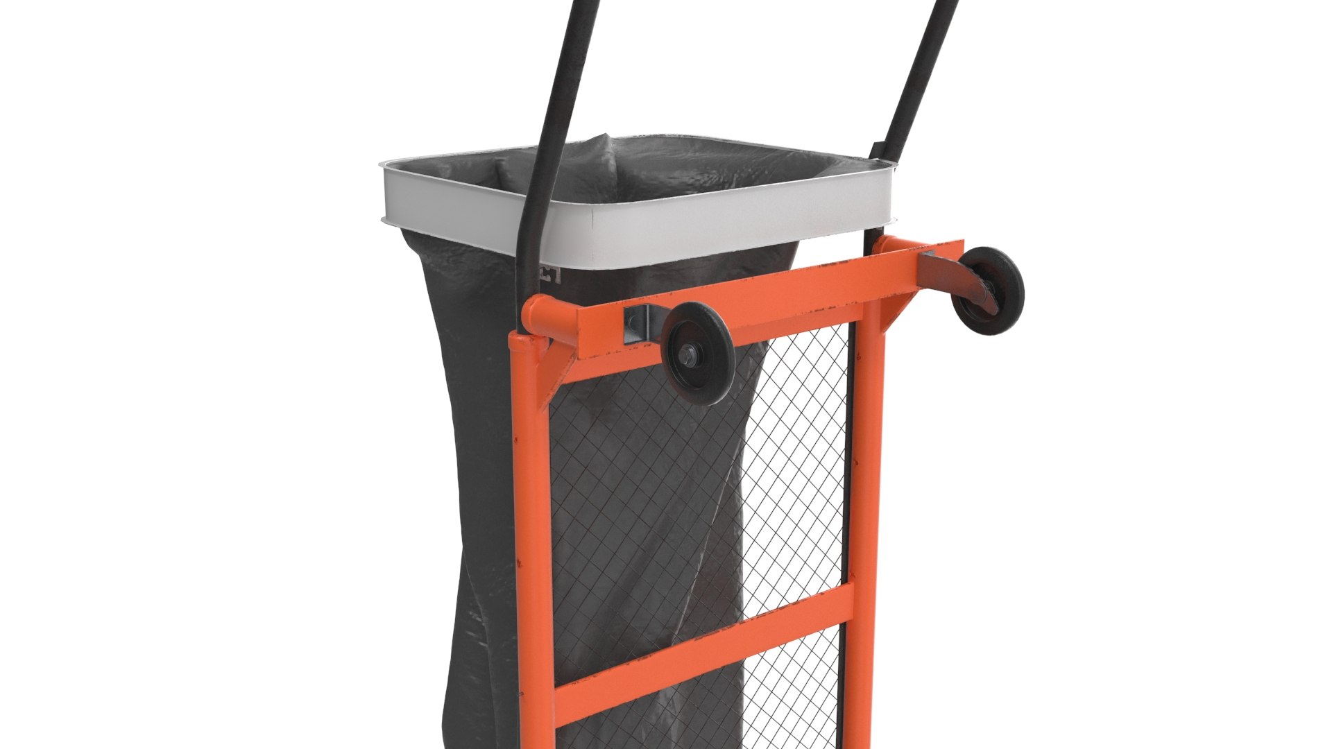 3D Mobil Waste Cart - TurboSquid 1708578