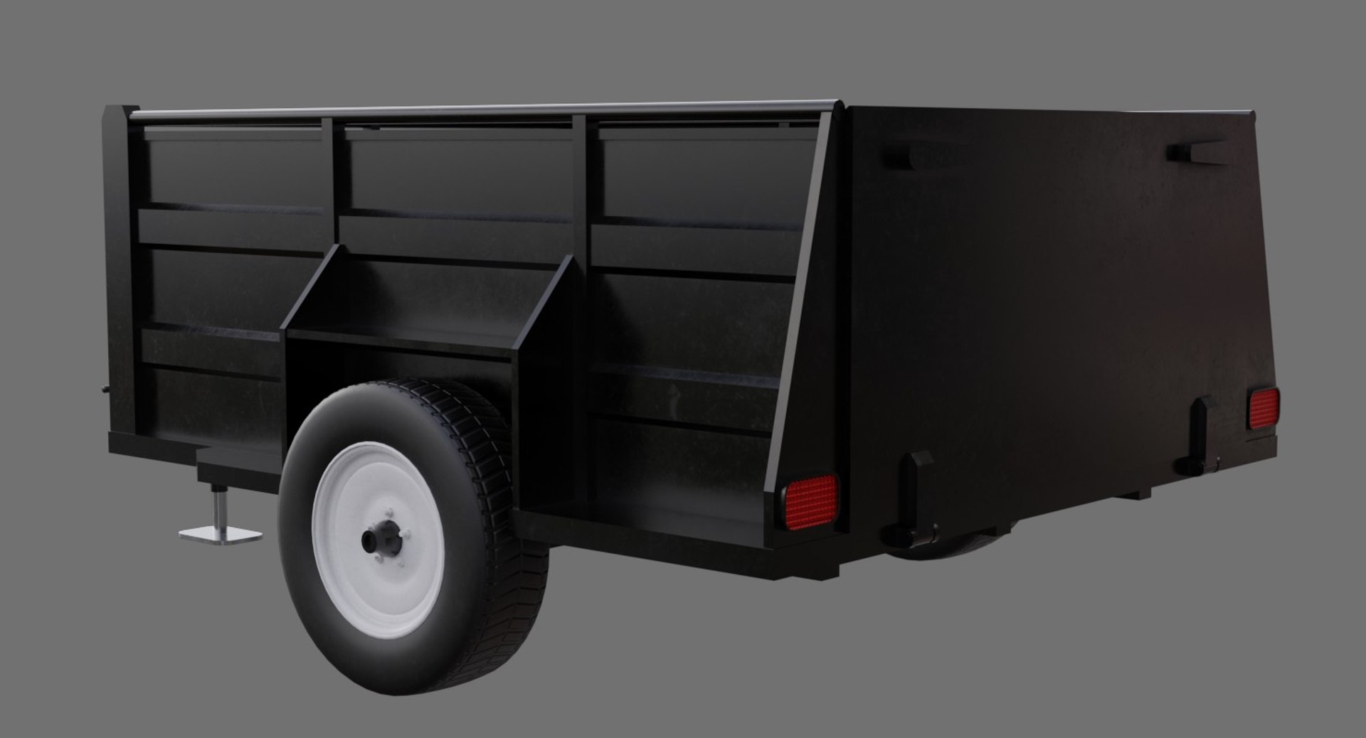 3D Utility Trailer 1a - TurboSquid 1269182