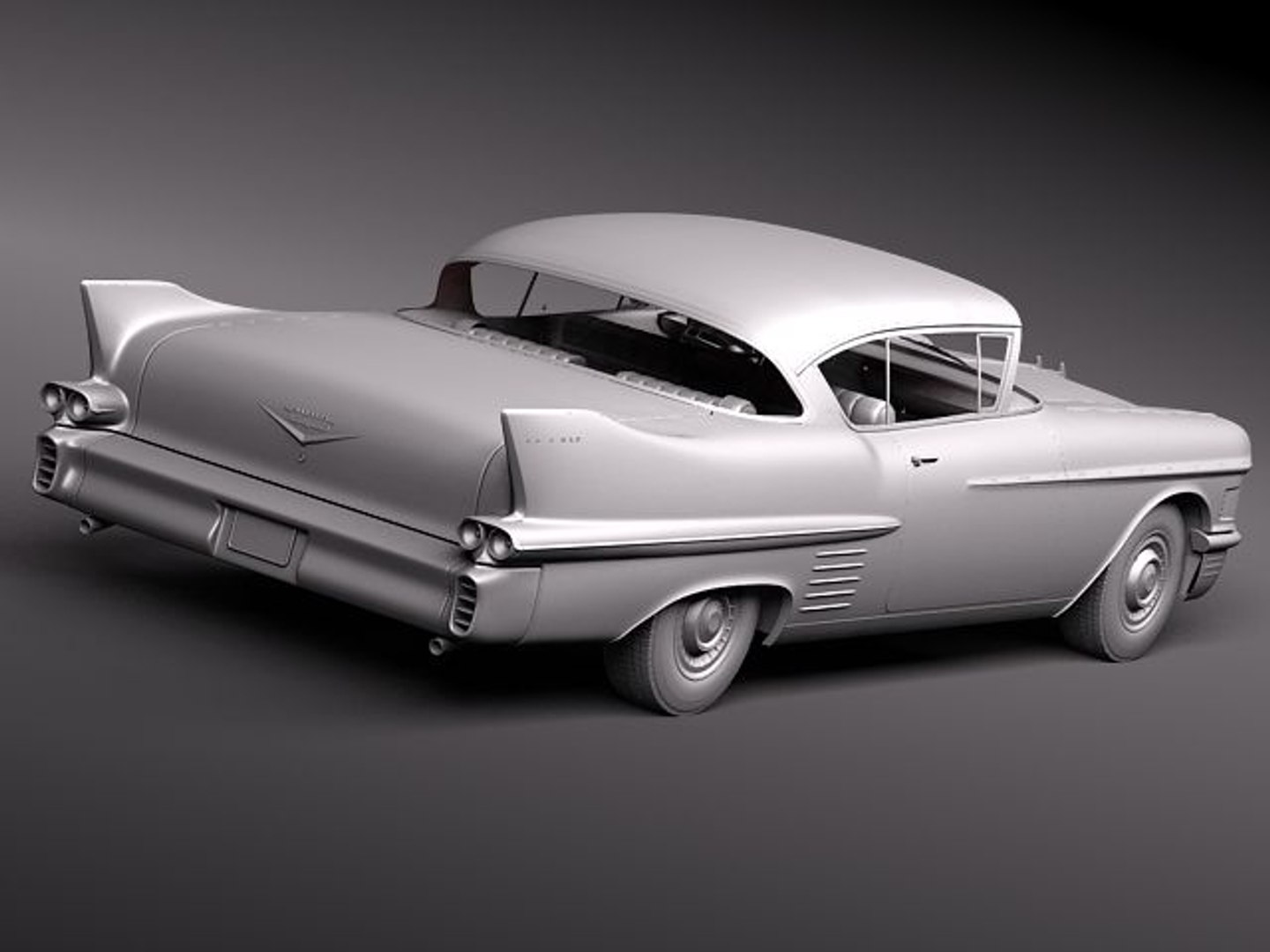 Cadillac Deville Coupe Luxury 3ds