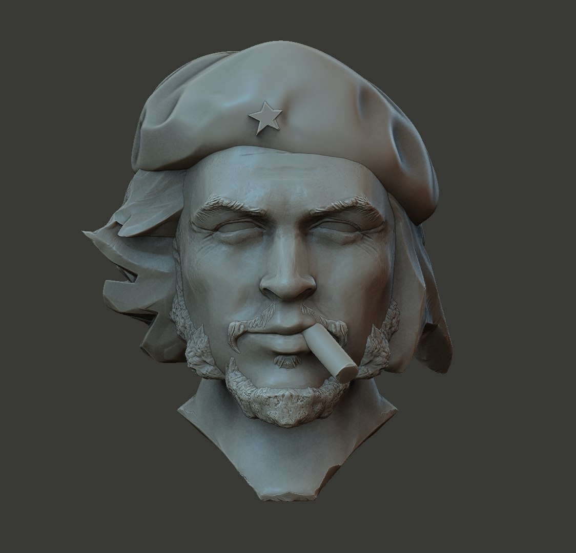 3D модель Che Guevara - TurboSquid 2012460