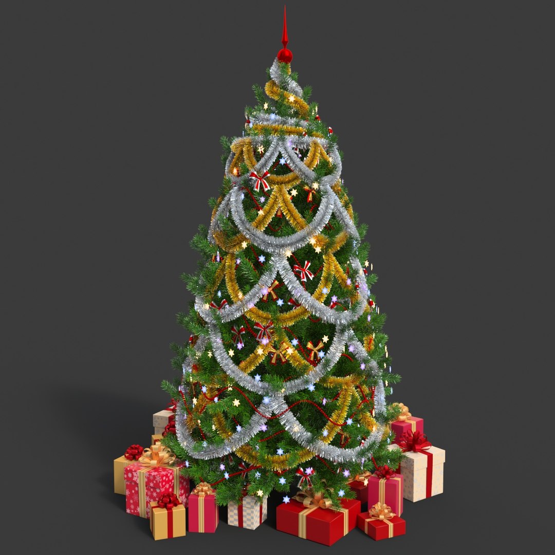 Christmas Tree Model - TurboSquid 1215995