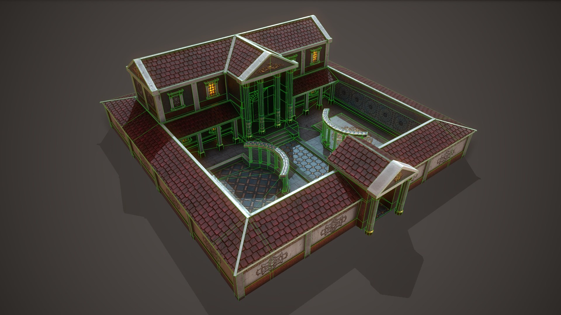 3D Mega Roman City Pack Model - TurboSquid 1642635