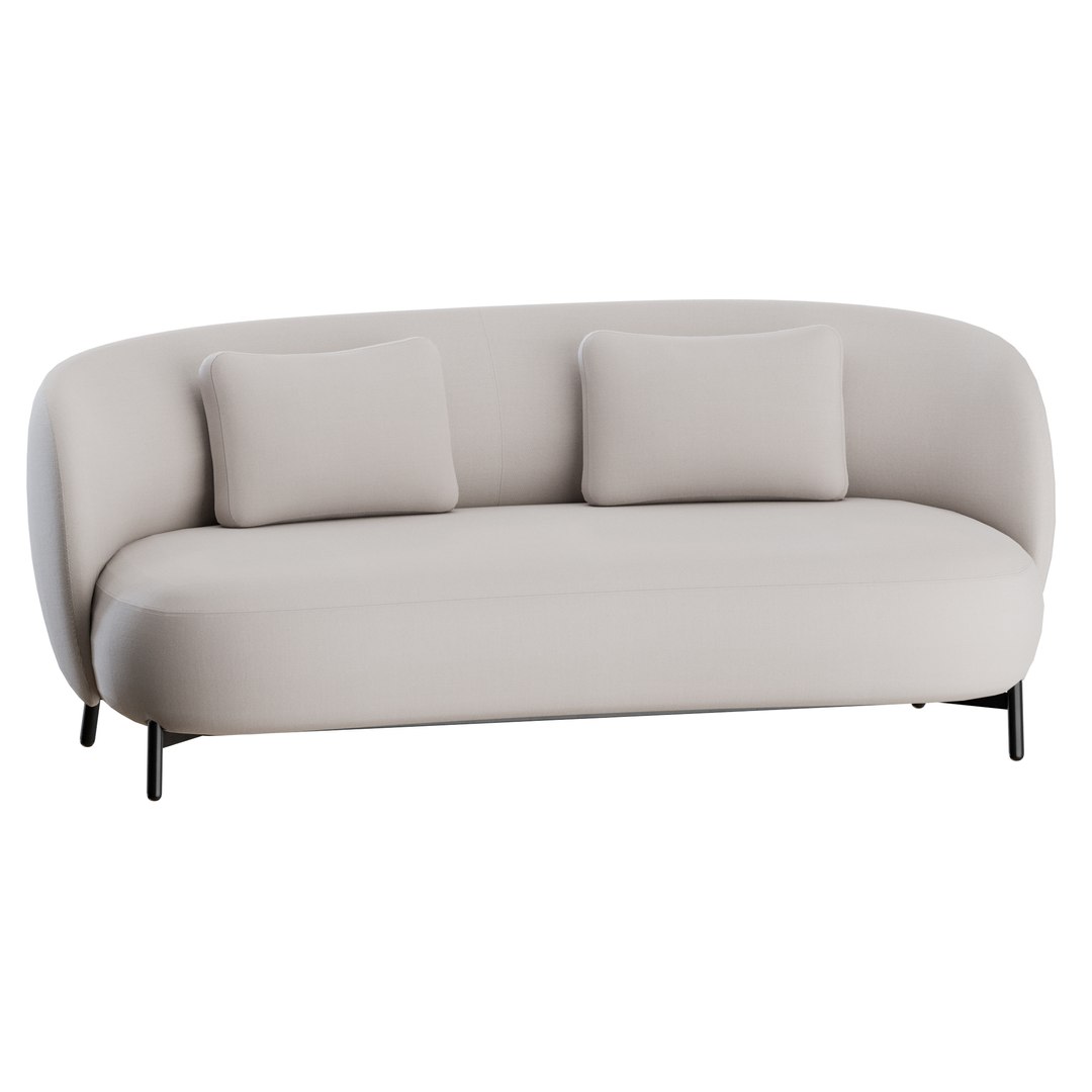Lunam Sofa By Kartell Model - TurboSquid 1854628