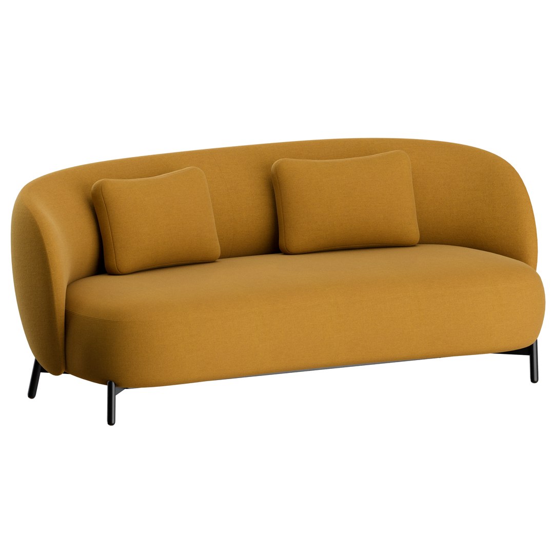 Lunam Sofa By Kartell Model - TurboSquid 1854628