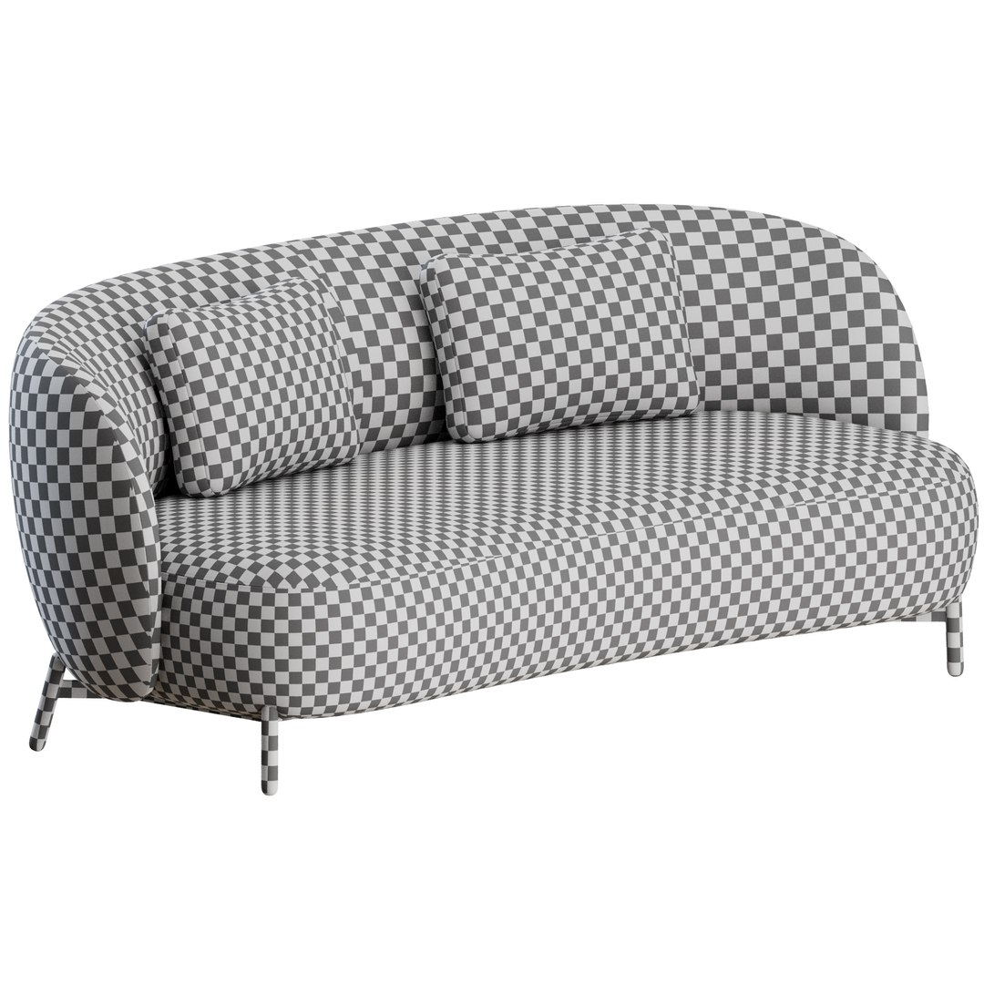 Lunam Sofa By Kartell Model - TurboSquid 1854628