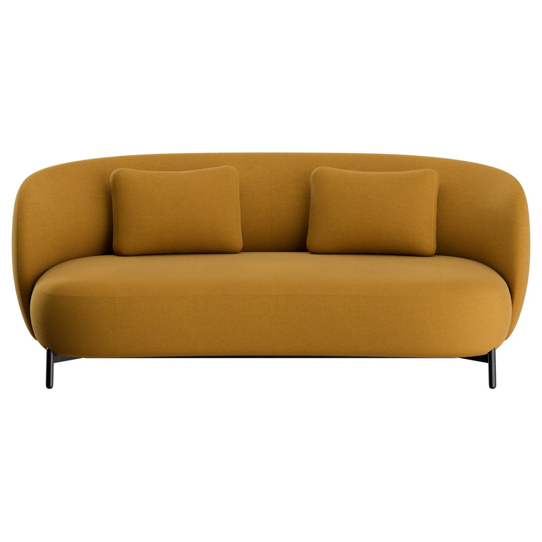 Lunam Sofa By Kartell Model - TurboSquid 1854628