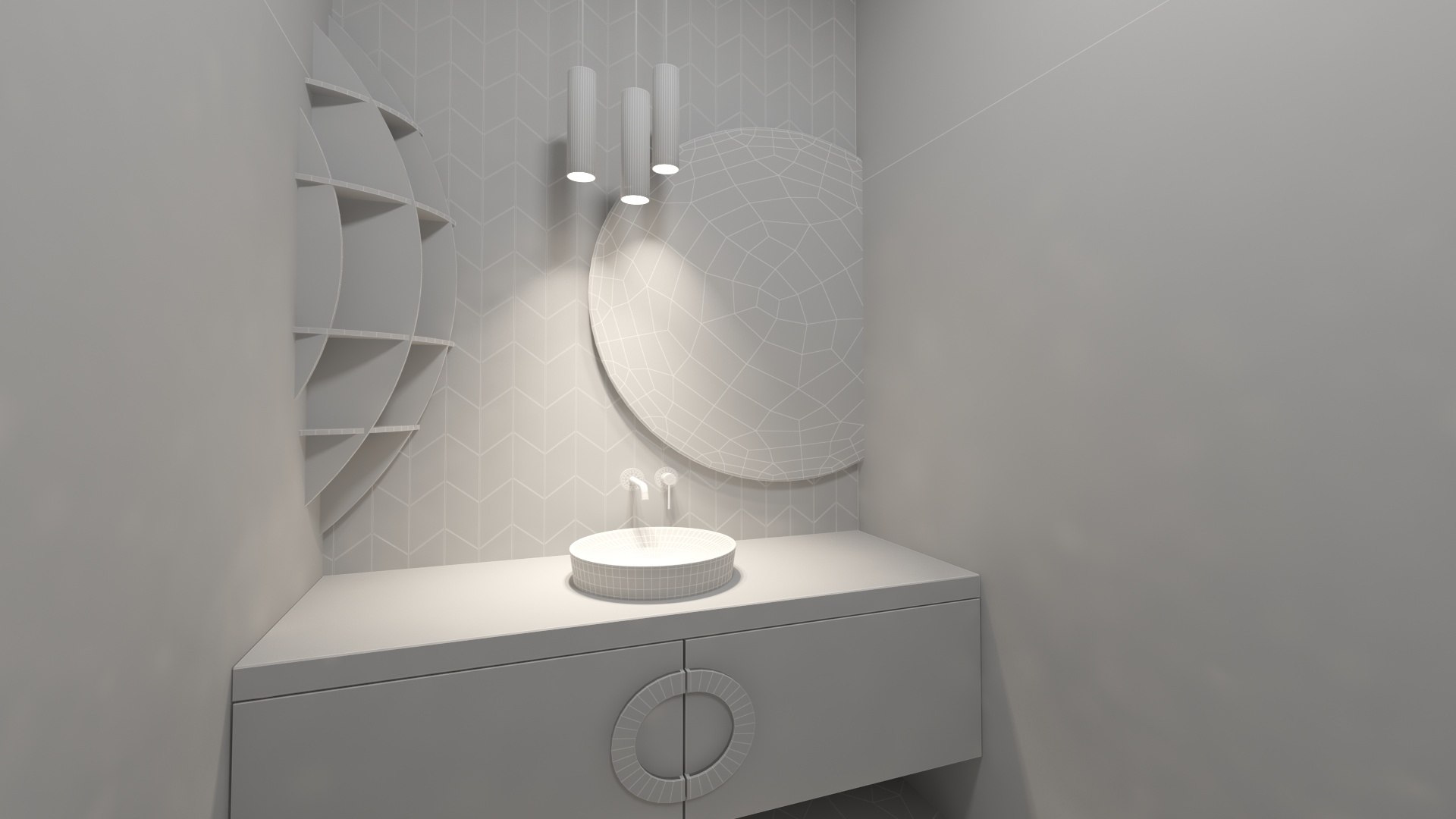3D Interior Wc Room Model - TurboSquid 1690678