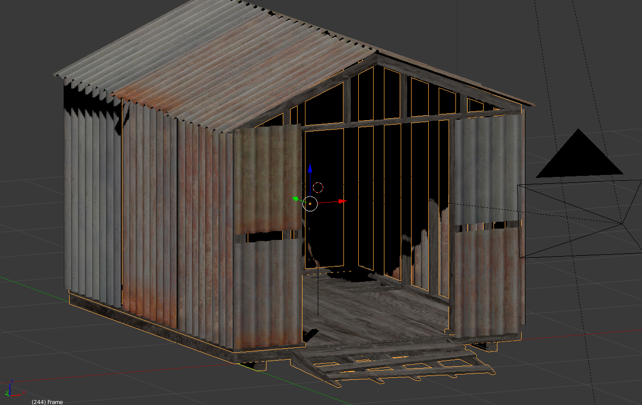 free shack 3d model
