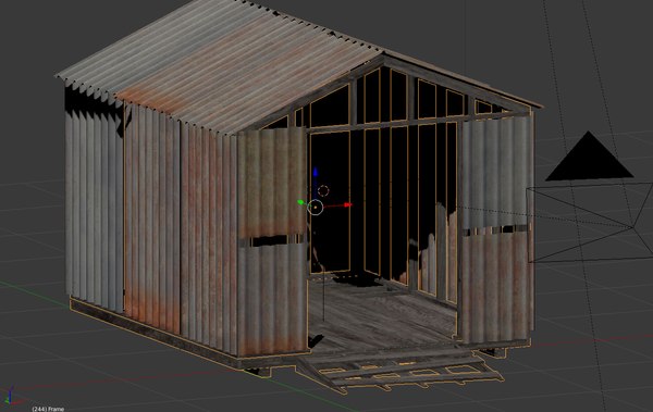 free shack 3d model