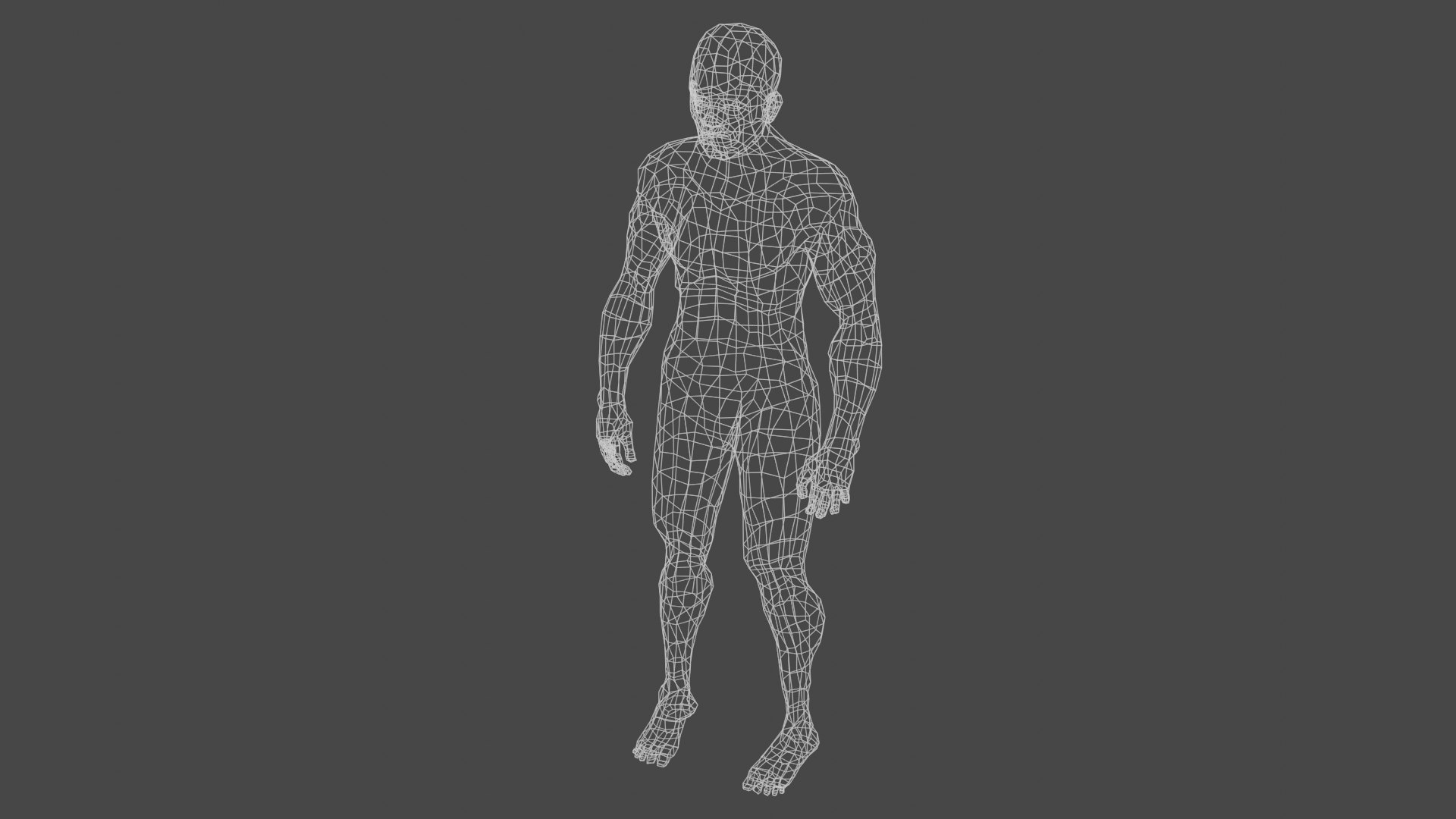 Man Low Polygon 3D Model - TurboSquid 1774691
