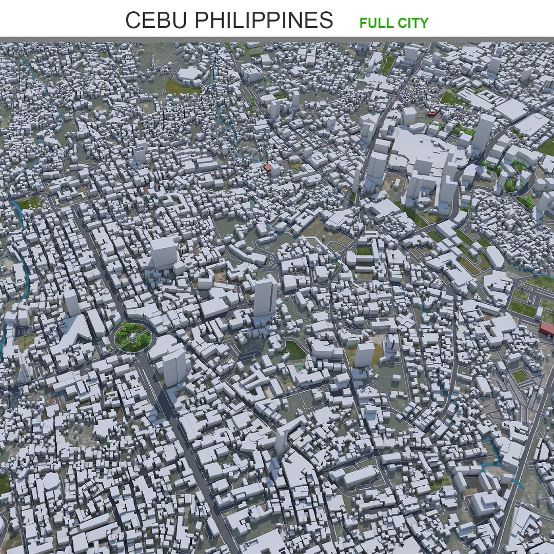 Cebu City Philippines 3D Model - TurboSquid 2085035