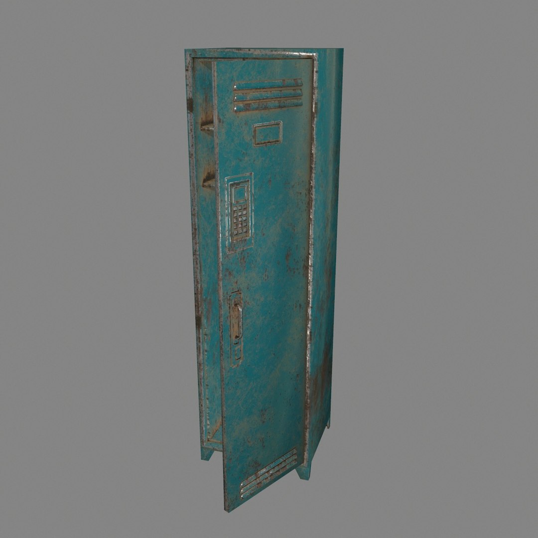 3D Locker - TurboSquid 1303593