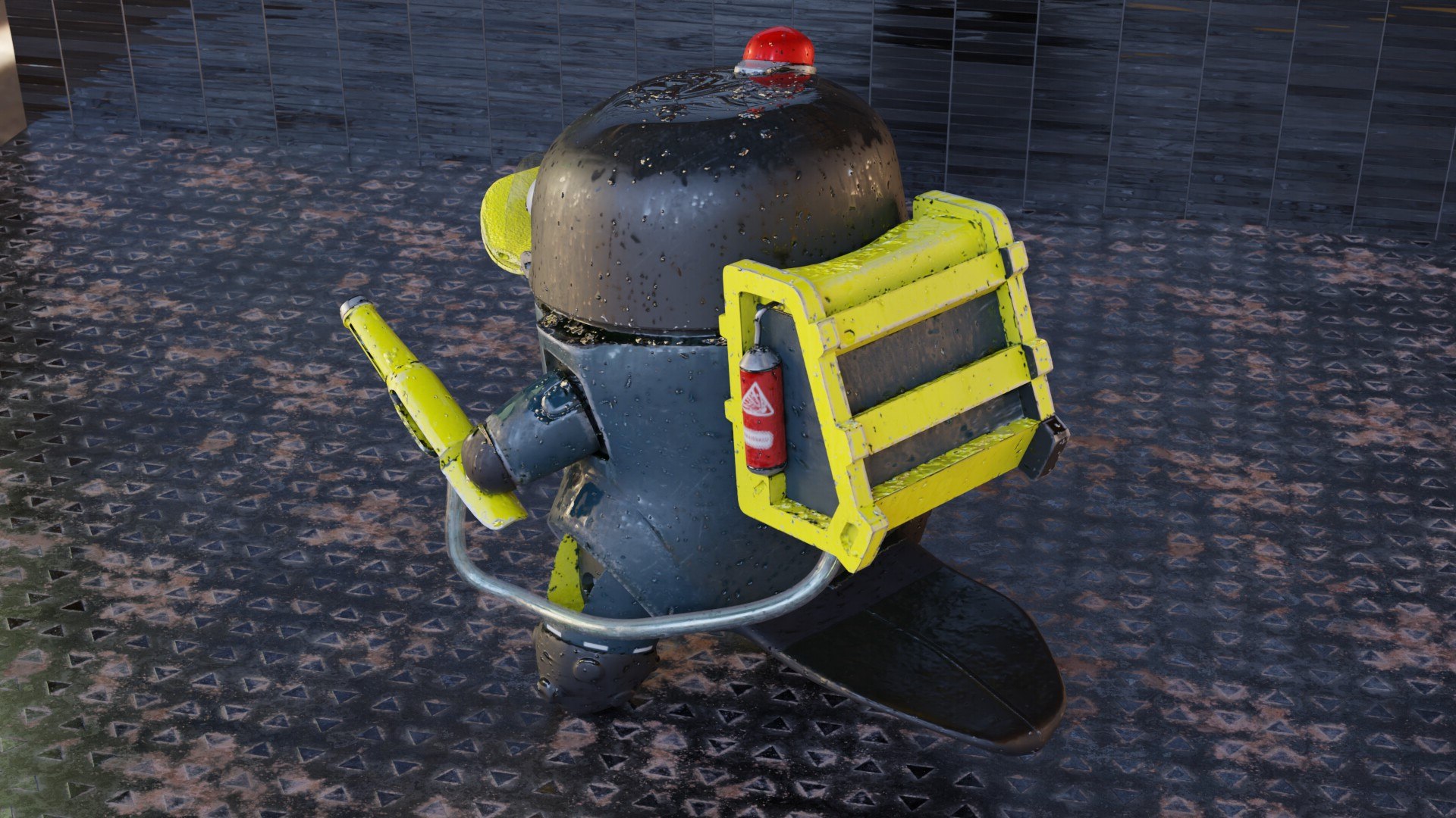 Robo Agent P 3D - TurboSquid 1984974