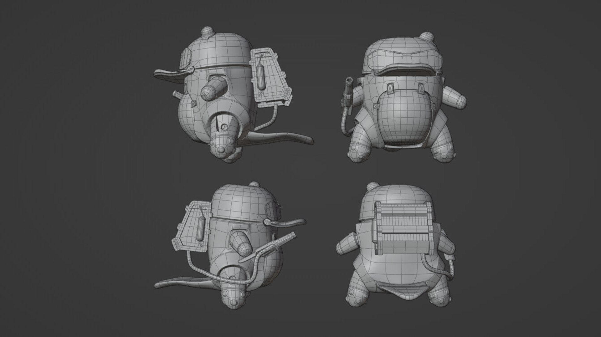 Robo Agent P 3D - TurboSquid 1984974