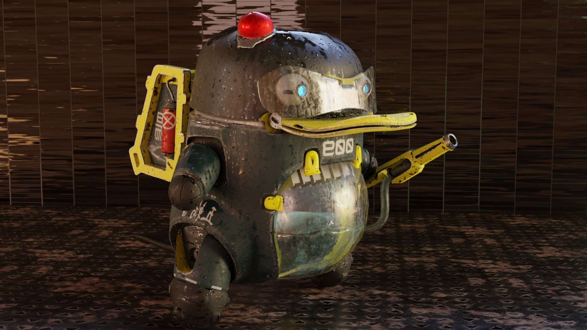 Robo Agent P 3D - TurboSquid 1984974