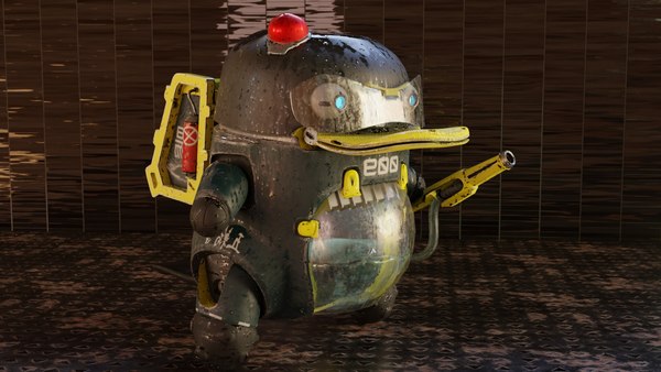 Robo Agent P 3D - TurboSquid 1984974