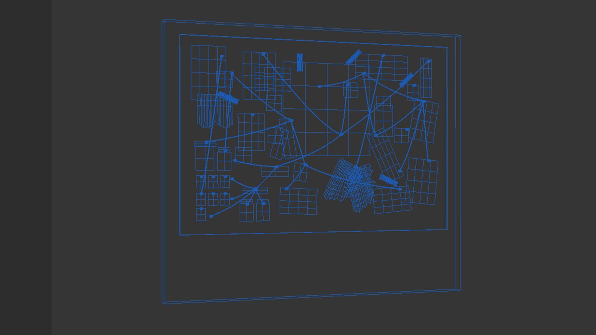 Crime Board Low-poly 3D Model 3D - TurboSquid 1719861