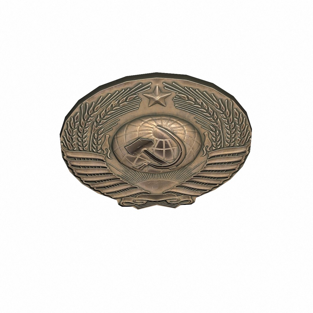 3D Emblem Ussr - TurboSquid 1315470