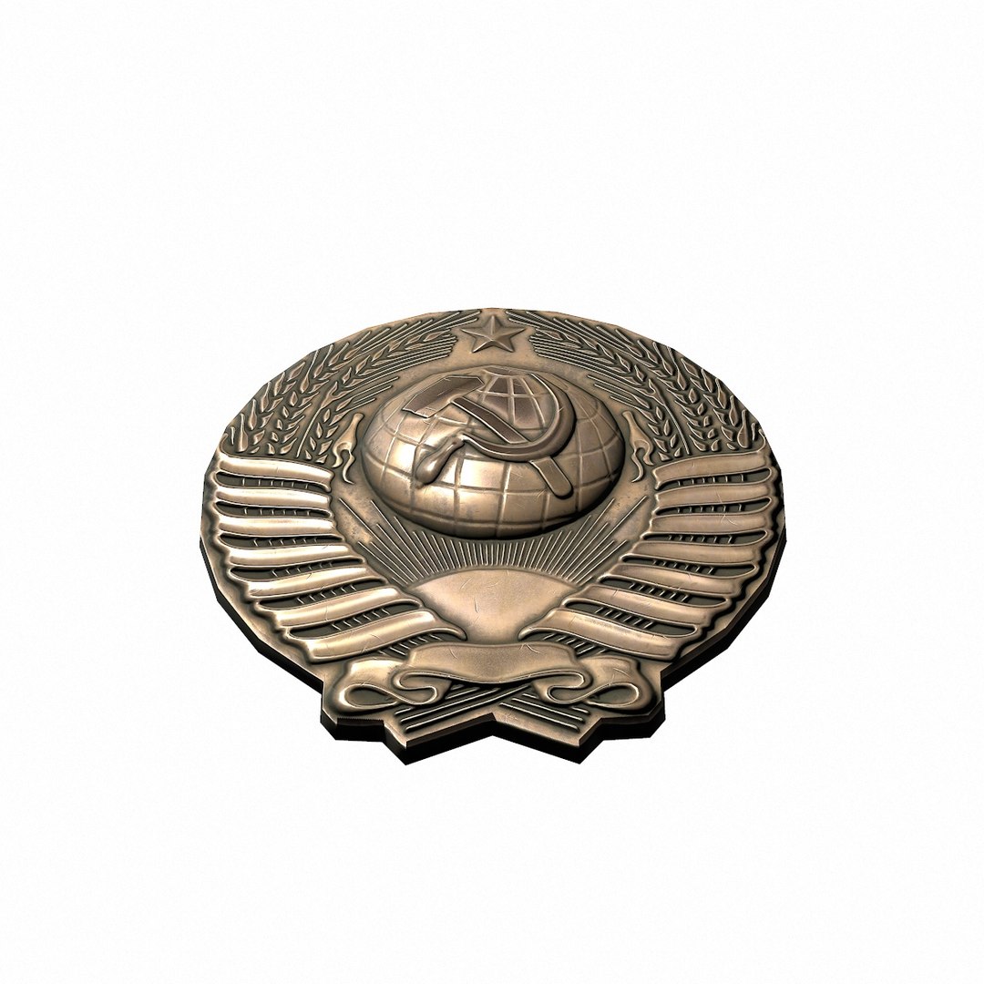 3D Emblem Ussr - TurboSquid 1315470