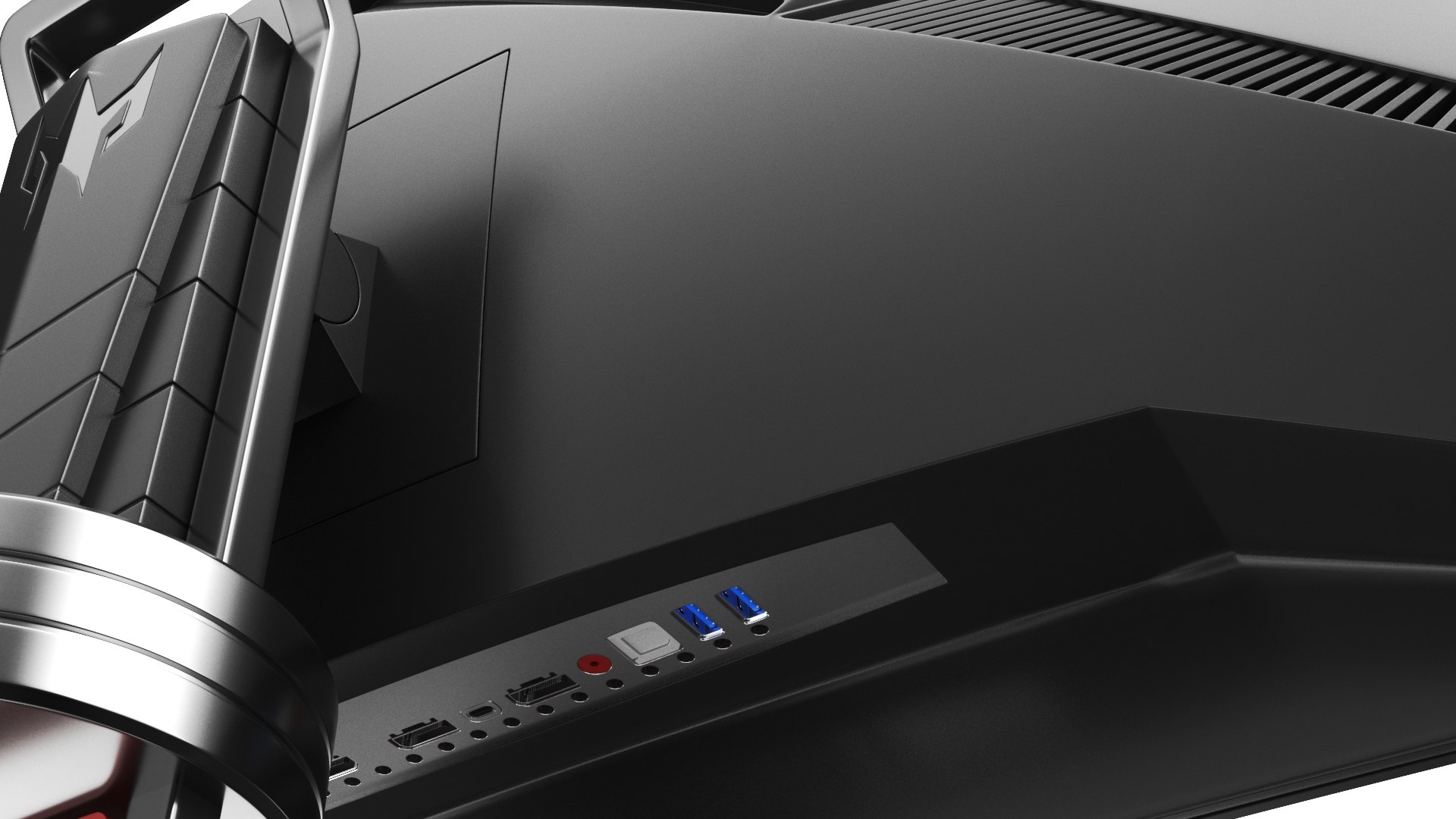 3D Detailed Gaming Monitor Model - TurboSquid 2300562