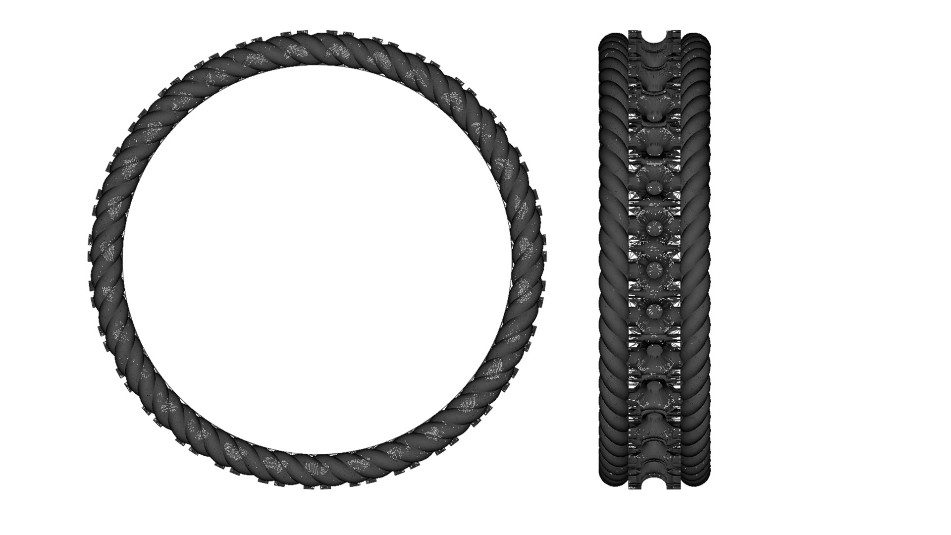 Fashion Wedding Ring R34 3D Print Model Model - TurboSquid 2289238