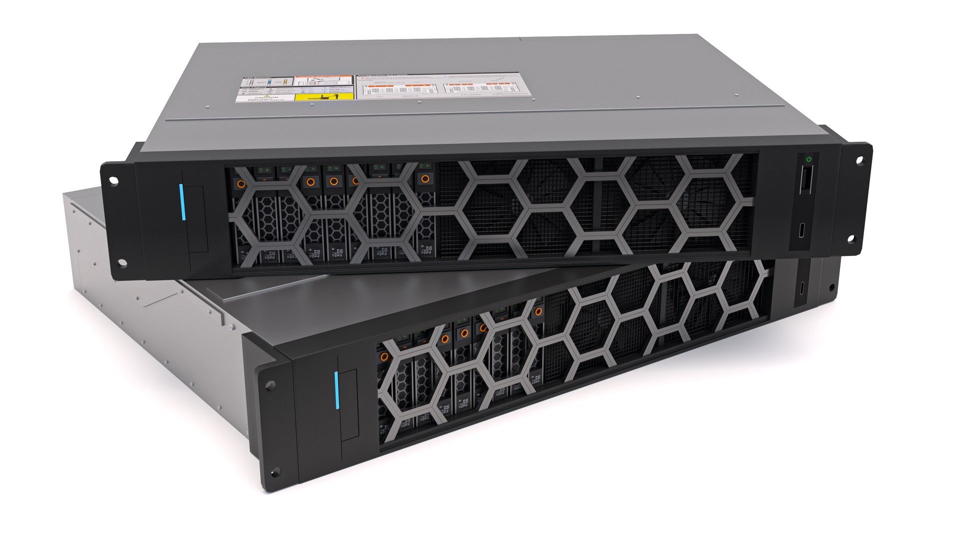 3D Data Server 4U 3 Model - TurboSquid 2284707