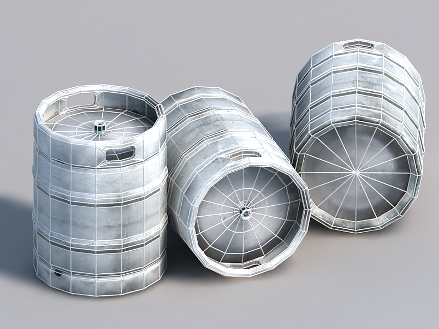 3d Beer Barrel