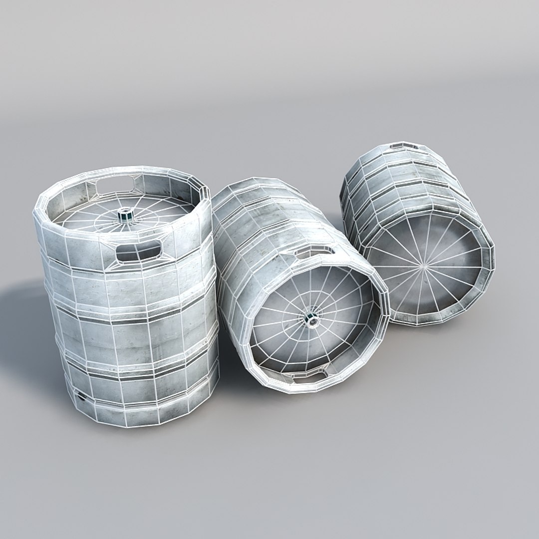3d Beer Barrel