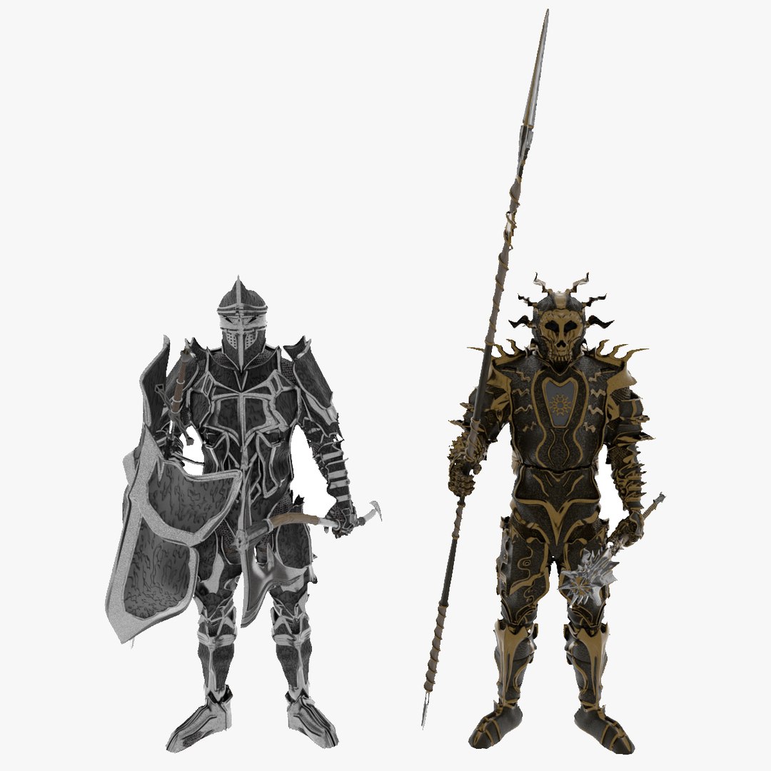 3D model Moonlord Sunlord armor - TurboSquid 1984262