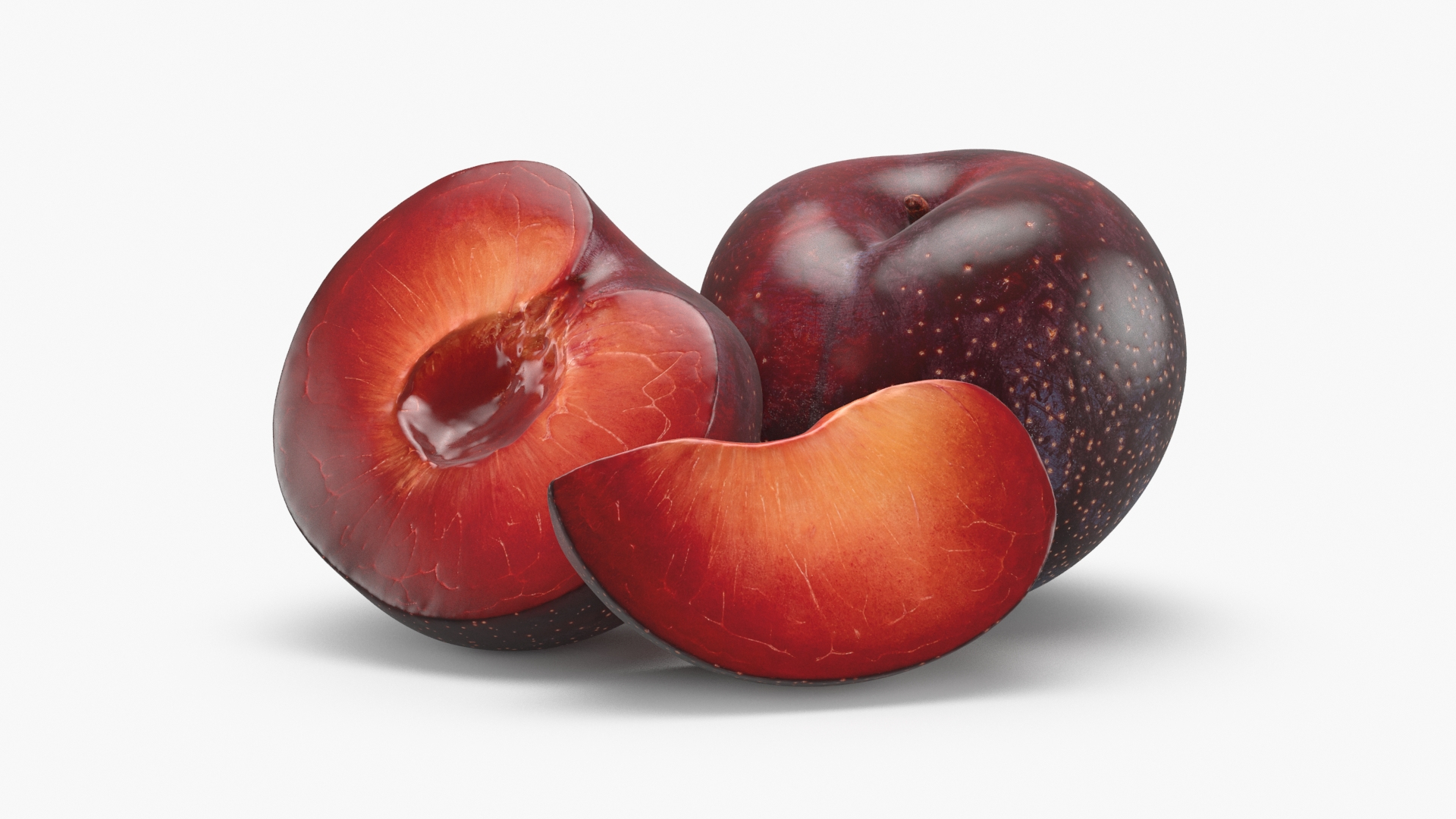 3D Plum 03 - TurboSquid 2064296