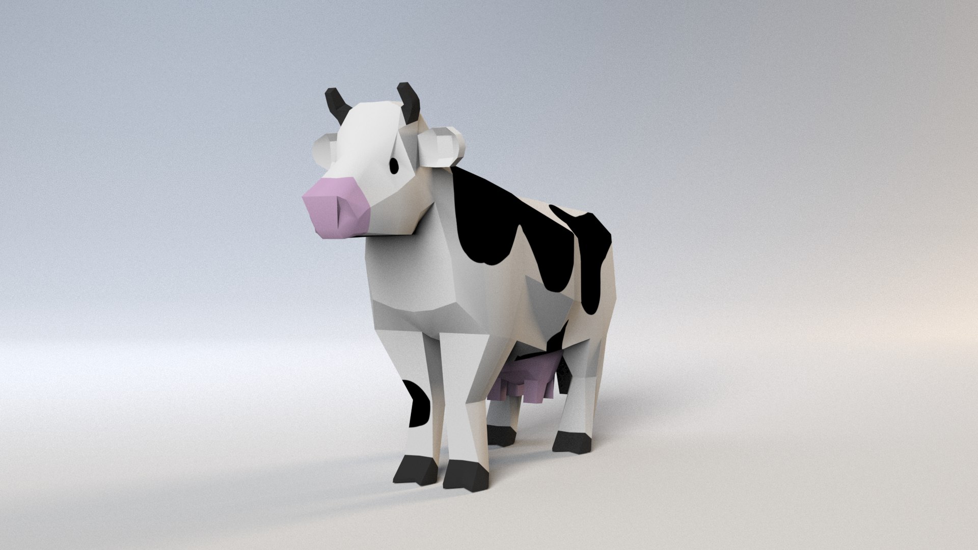 COW Model - TurboSquid 2072444