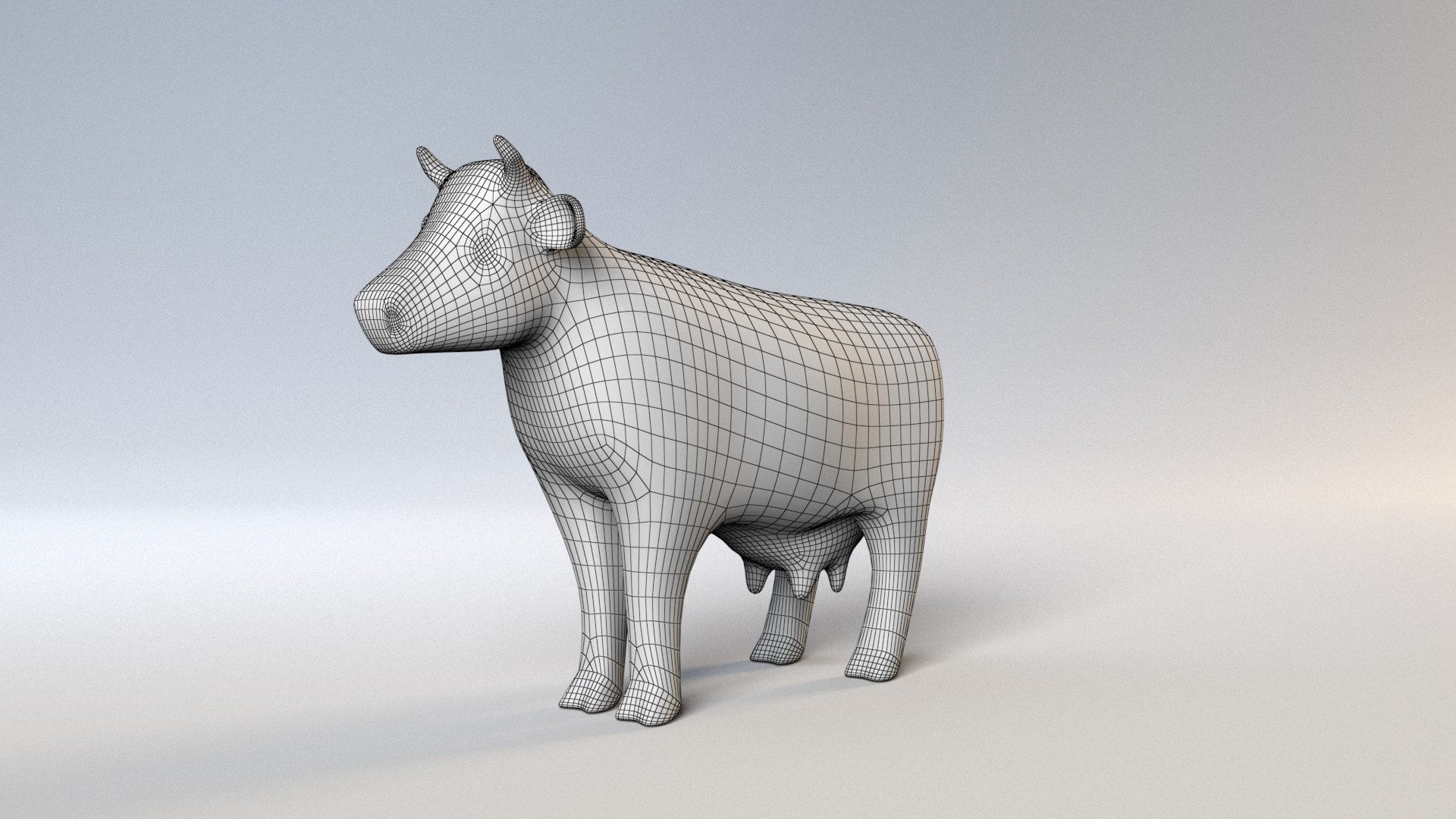 COW Model - TurboSquid 2072444
