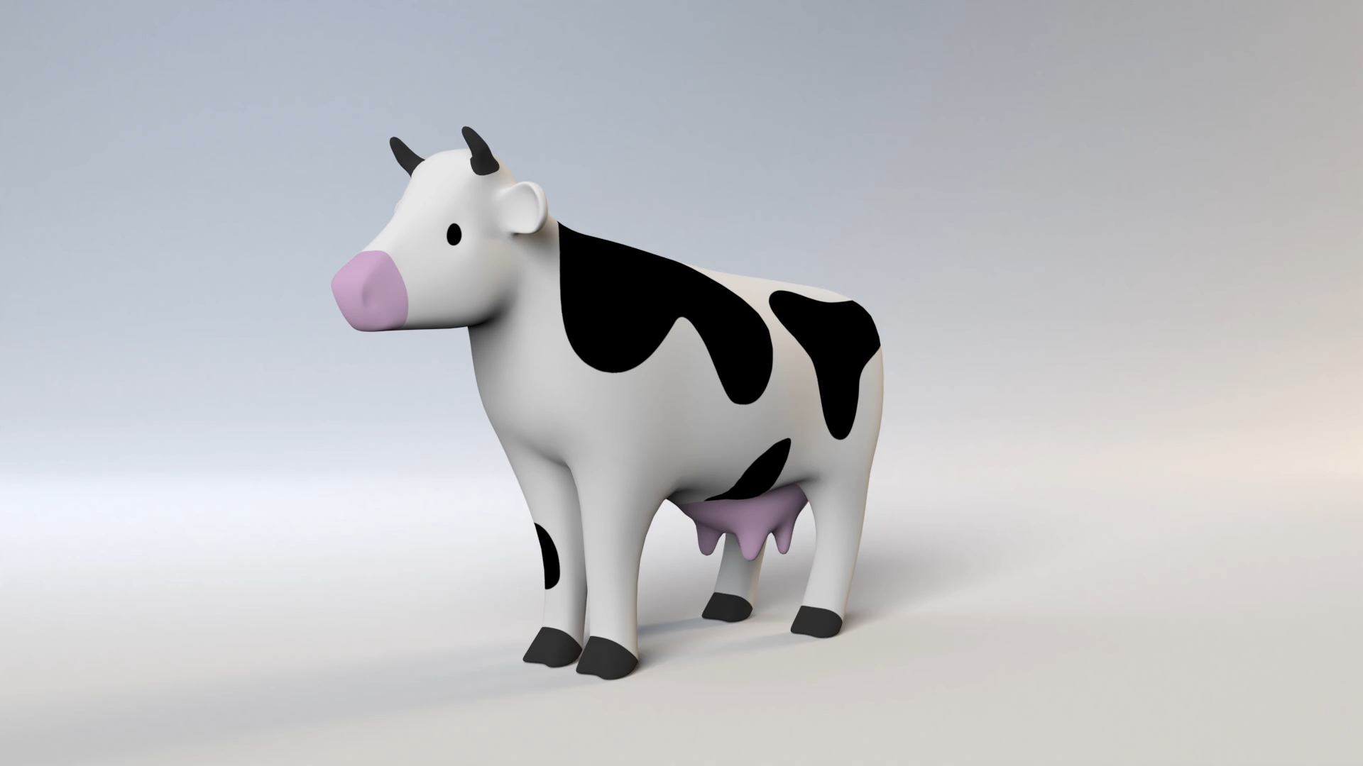 COW Model - TurboSquid 2072444