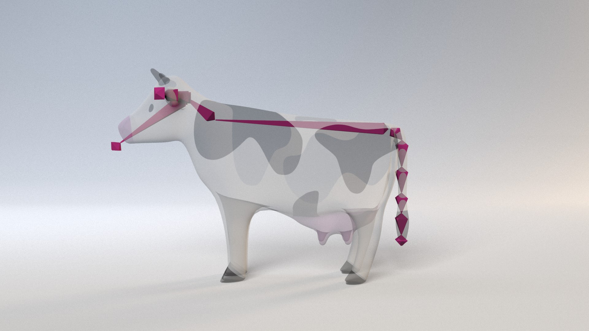 COW Model - TurboSquid 2072444
