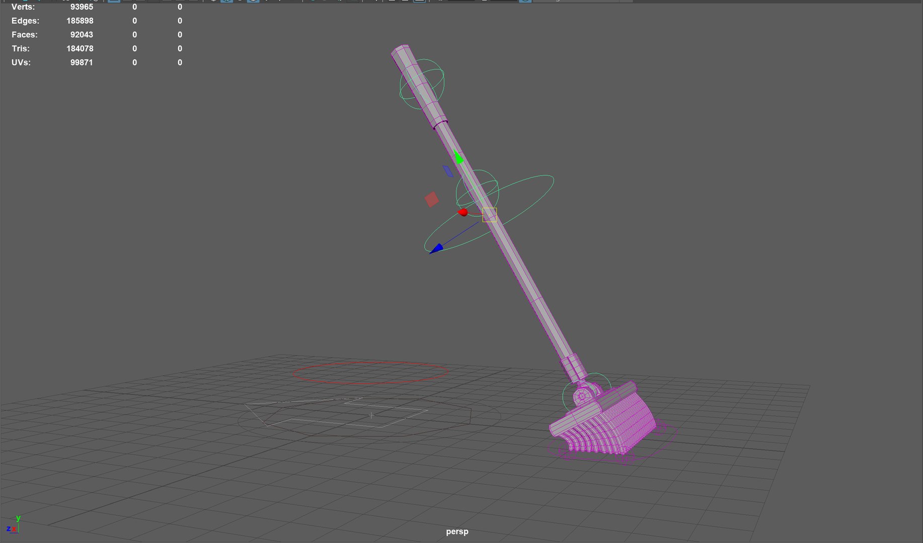 Dynamic Broom 3D - TurboSquid 1413350