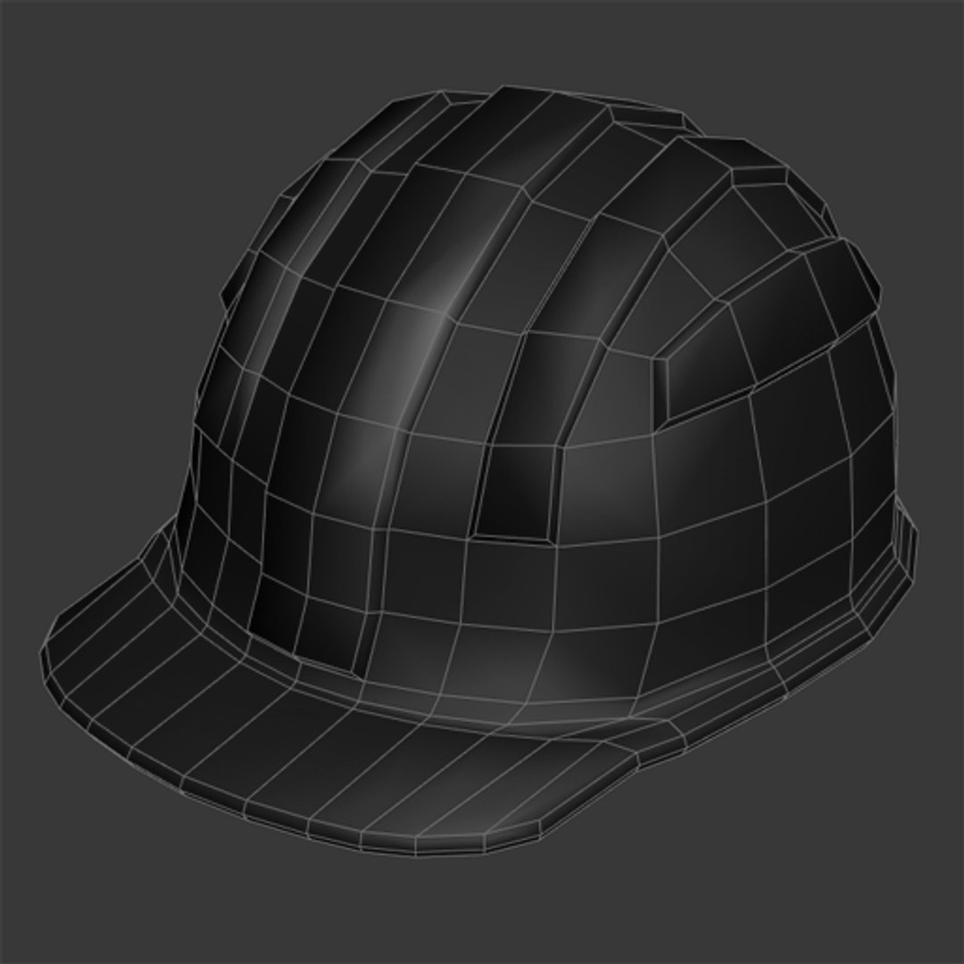 Safety Hard Hat 3d Max