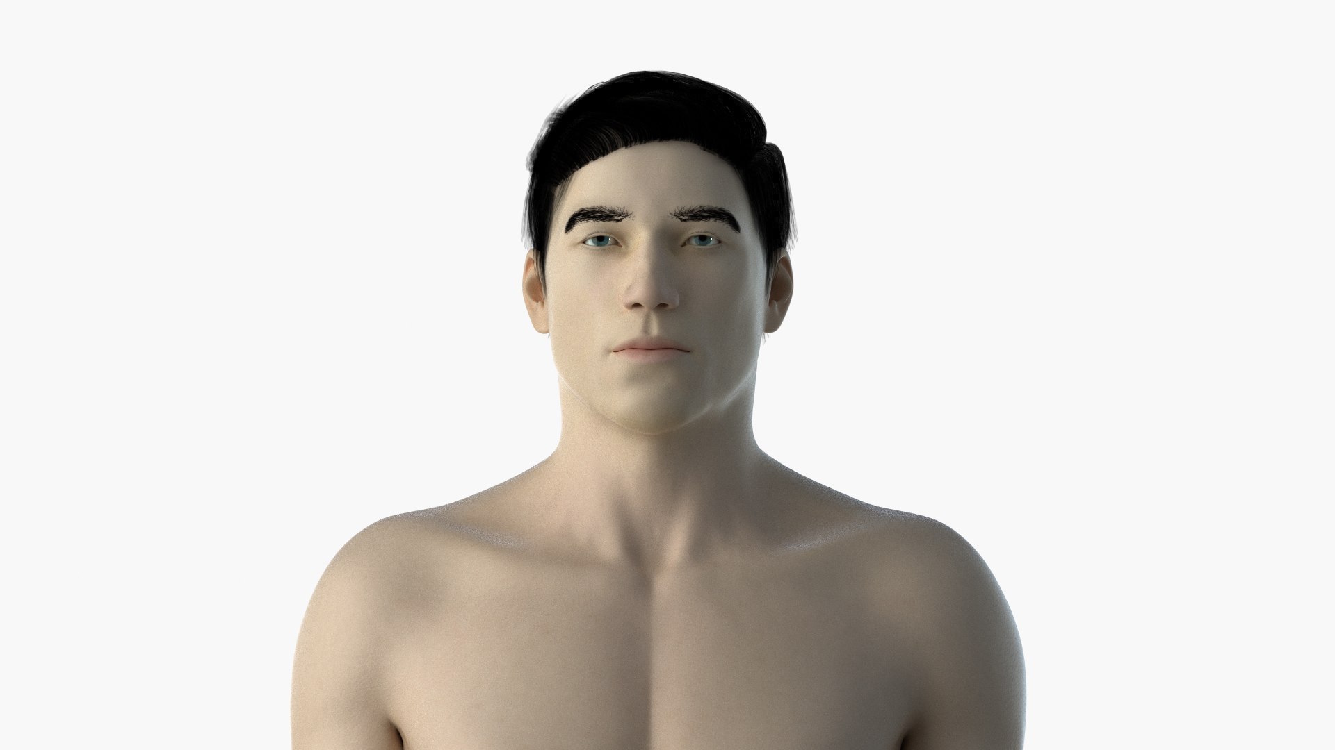 3D skin asian male skeleton model - TurboSquid 1497623